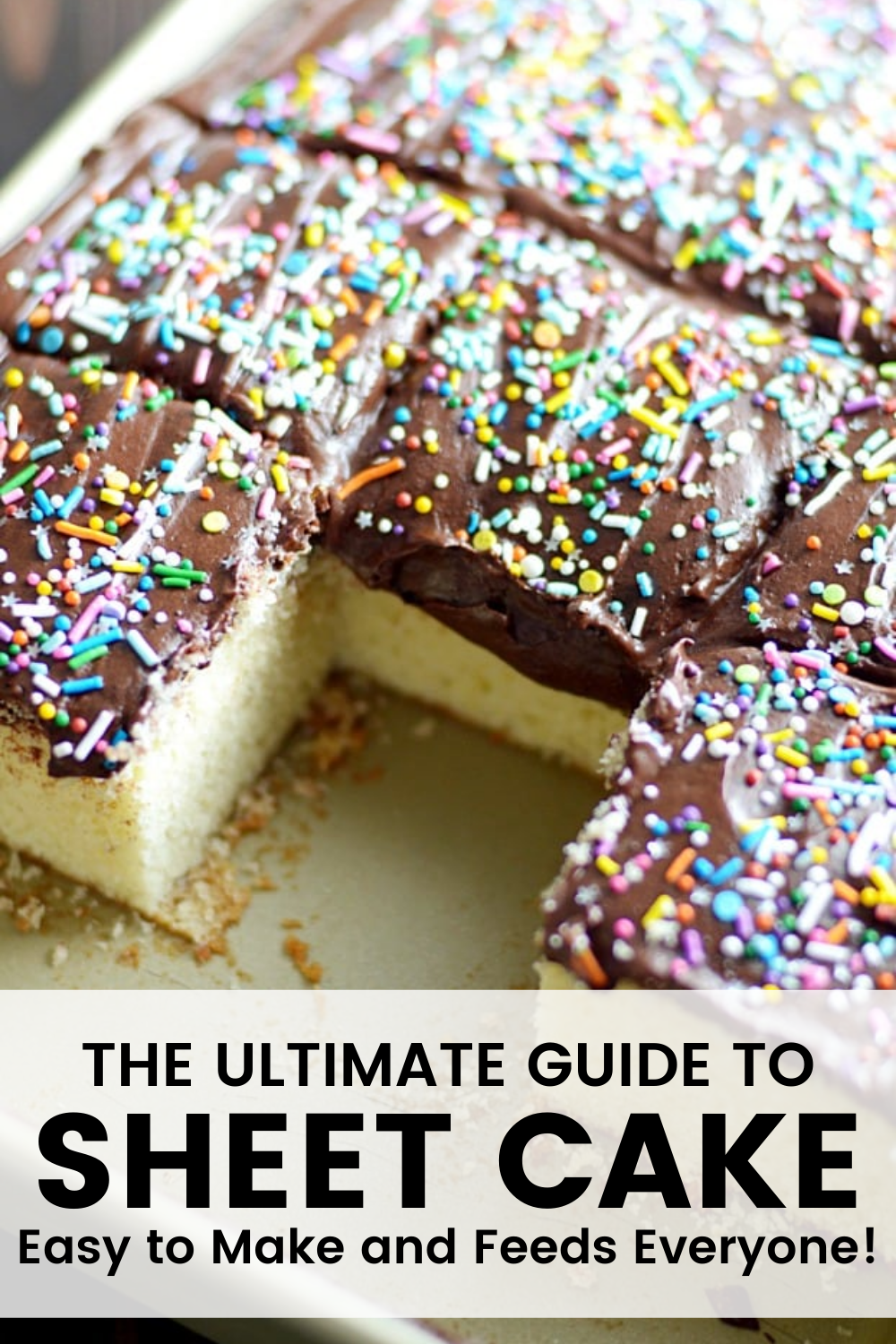 The Ultimate Guide to Sheet Cake: Easy to Make and Feeds Everyone ...