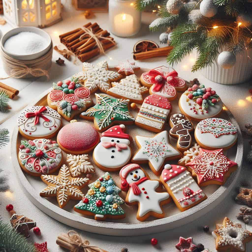 Santa Cookie Plate Ideas: DIY for Santas Cookies - Something Swanky
